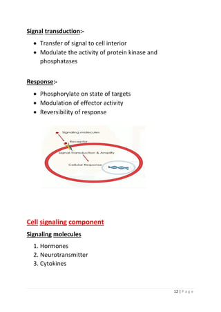 cell communication & cell signaling | PDF