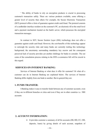 Internet Banking | DOC
