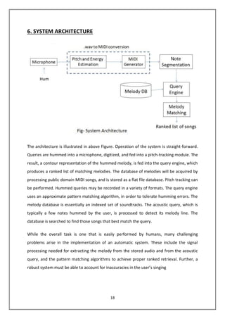 Query By Humming - Music Retrieval Technique | PDF