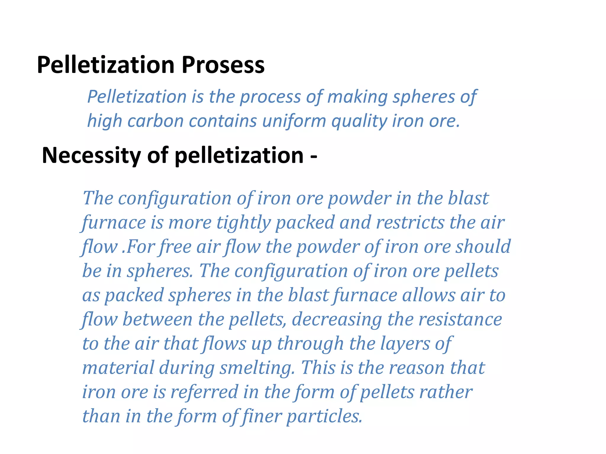 pelletization process by Kshirod | PPTX