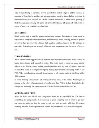 snake game | PDF