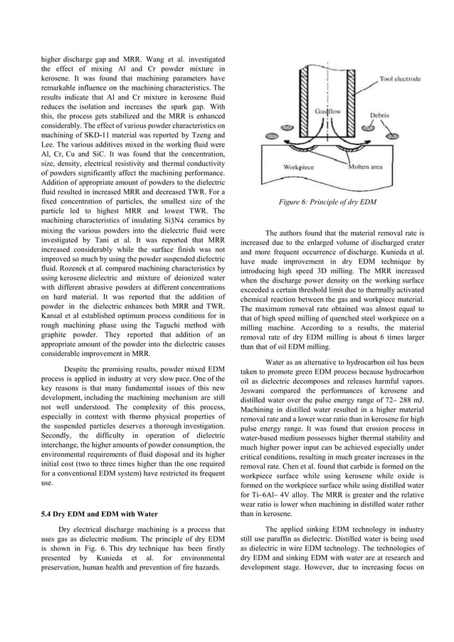 MRR Improvement in Electrical Discharge Machining | PDF