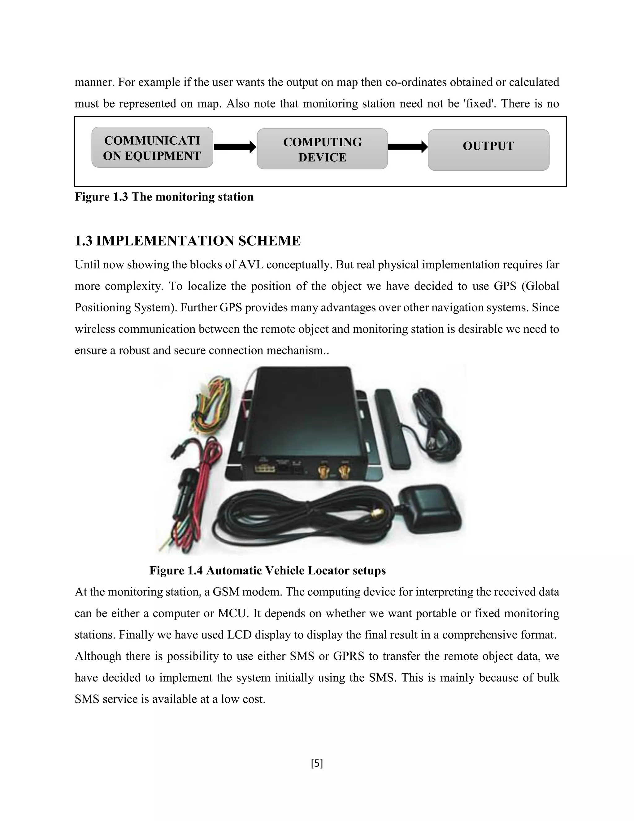 Automatic Vehicle Locator(AVL) Seminar report | PDF