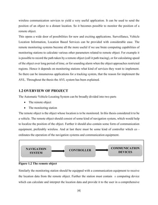 Automatic Vehicle Locator(AVL) Seminar report | PDF