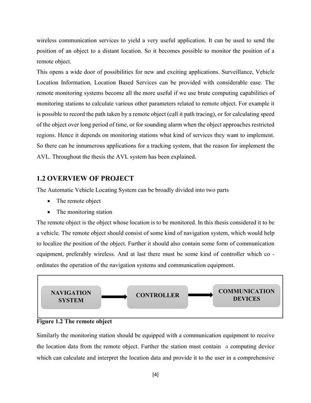 Automatic Vehicle Locator(AVL) Seminar report | PDF ...