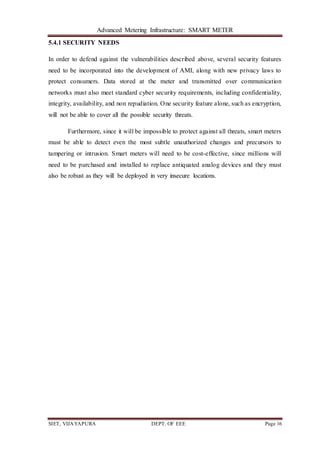 Advance Metering Infrastructure:Smart Meter | DOCX