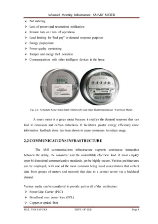 Advance Metering Infrastructure:Smart Meter | DOCX