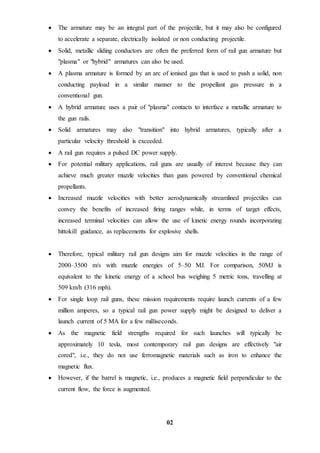Rail gun Seminar report | DOCX