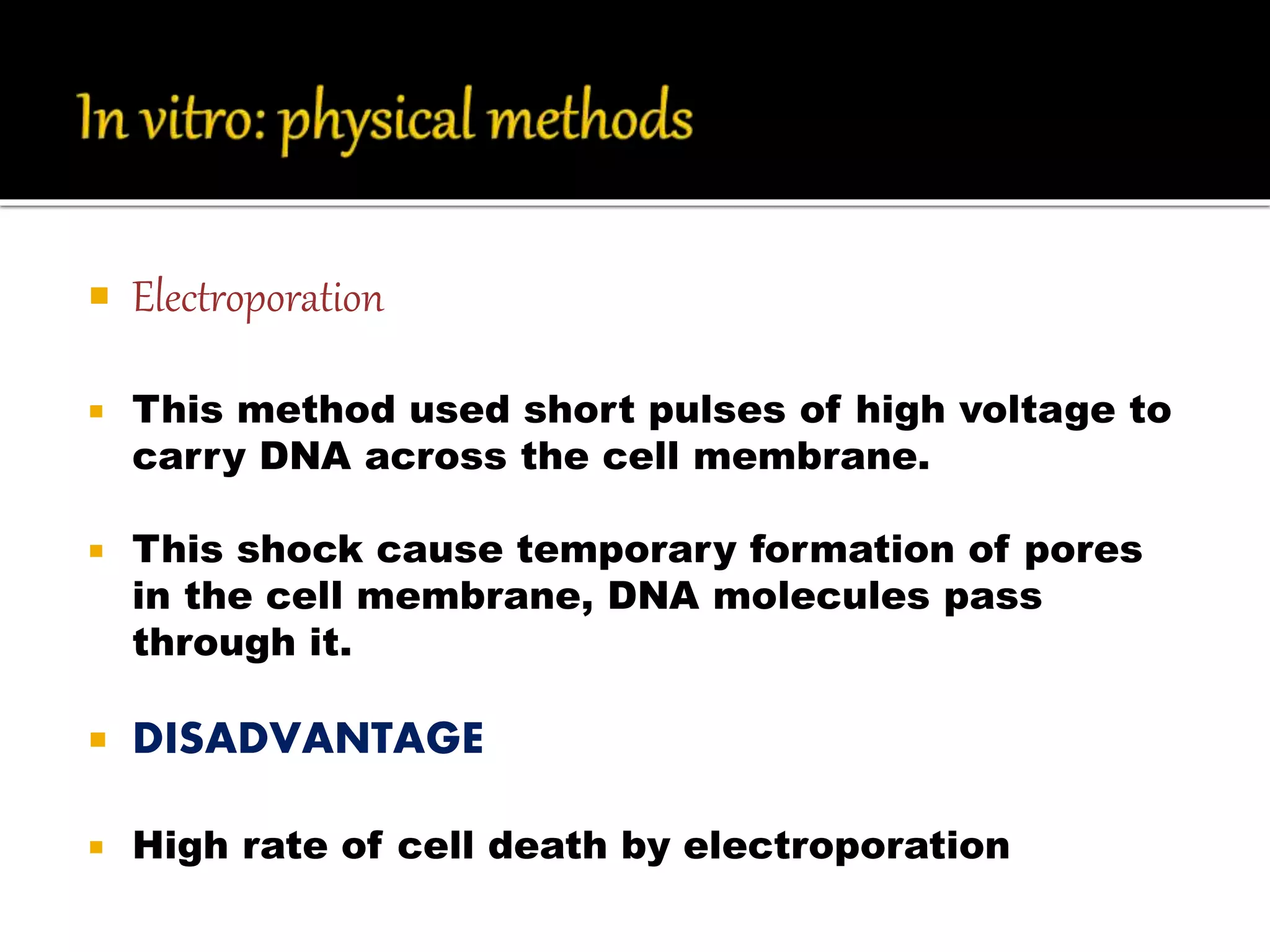 vectors used in gene therapy | PPTX