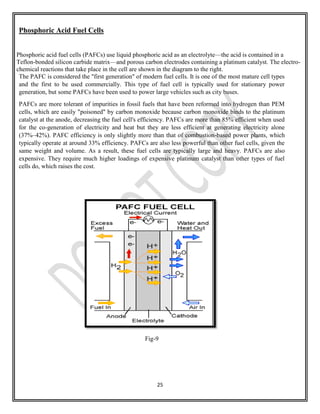 SEMINAR REPORT ON NANO FUEL CELL | PDF