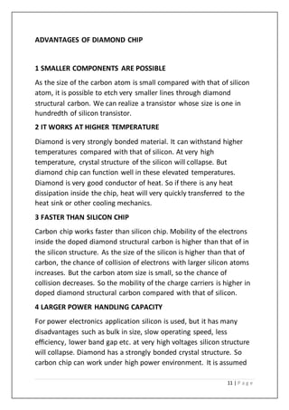Diamond Chip Technology | DOCX