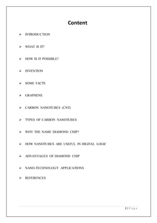 Diamond Chip Technology | DOCX