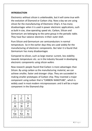 Diamond Chip Technology | DOCX