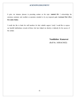 Android Operating System | DOC