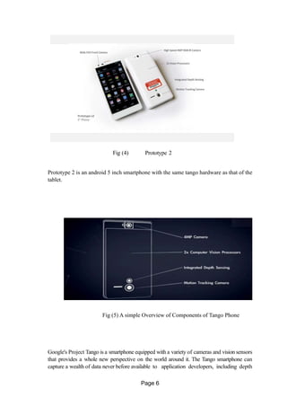 google tango technology Seminar report | PDF