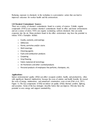 Seminar report on Indoor Environment quality | DOCX