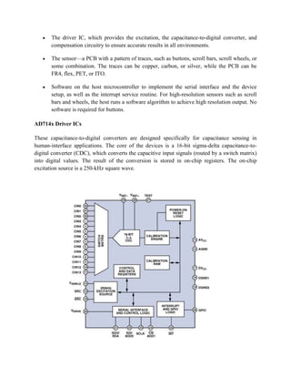 Seminar Report - Capacitive Sensors | DOCX