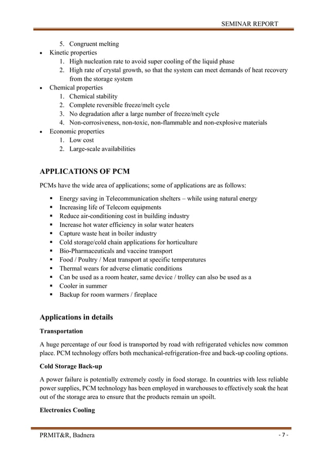 Seminar Report - Phase Change Material (PCM).pdf