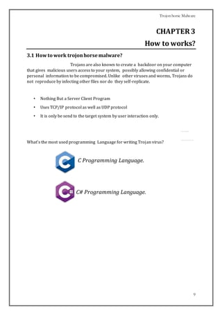 trojon horse Seminar report | DOCX