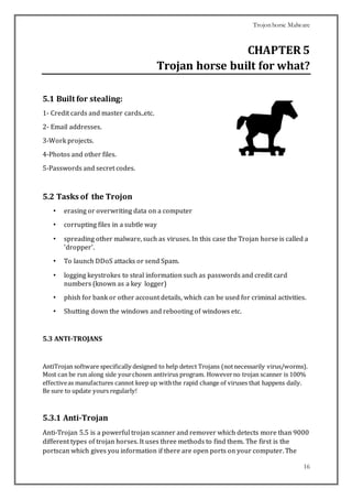 trojon horse Seminar report | DOCX