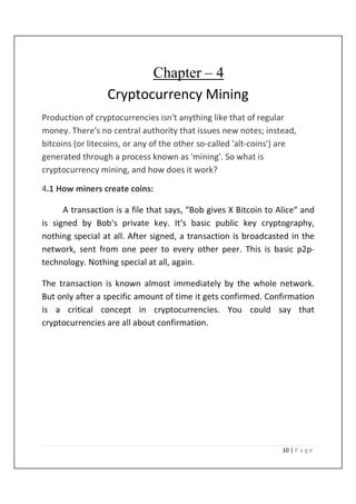 Introduction To CryptoCurrency | PDF