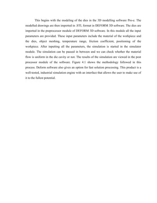 SIMULATION AND OPTIMIZATION OF MATERIAL FLOW FORGING DEFECTS IN AUTOMOBILE COMPONENT AND ...