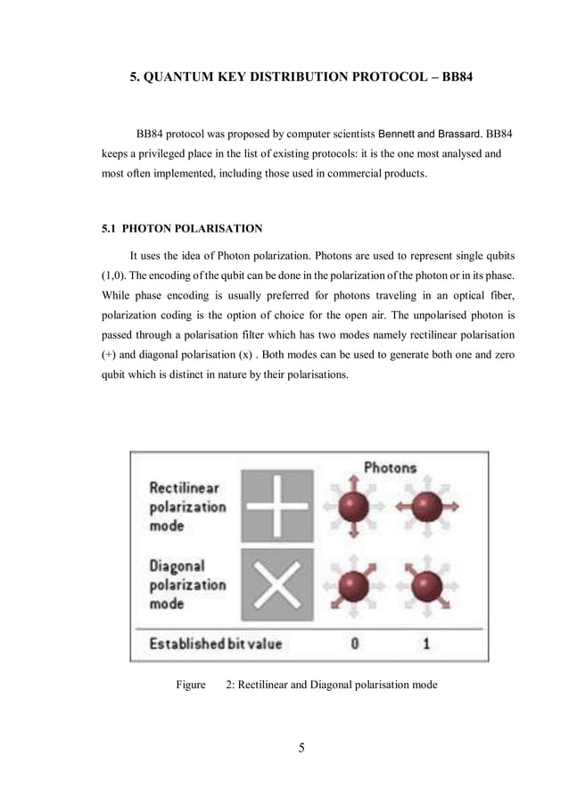 Quantum Cryptography - Seminar report | PDF | Physics | Science