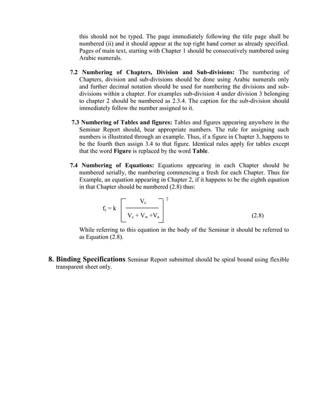 Seminar report guidelines1 | DOC | Desktop Publishing | Computer ...