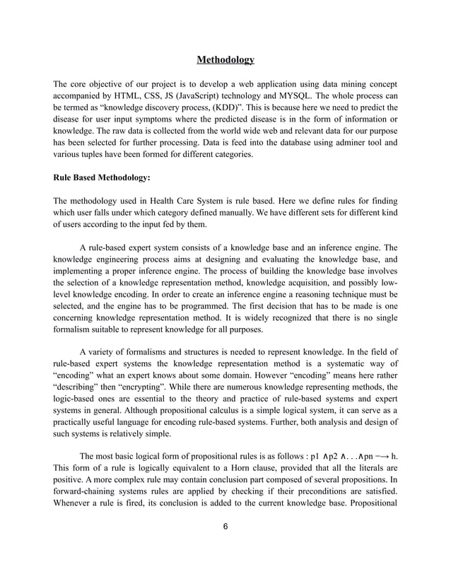 Smart Health Prediction Report | PDF | Databases | Computer Software and Applications