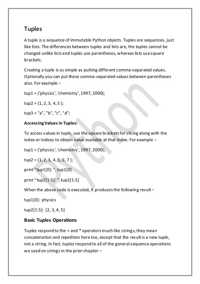 Seminar report On Python