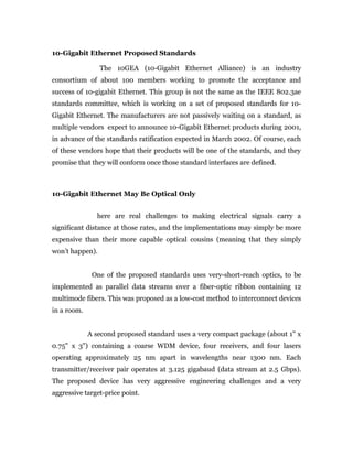 Seminar report of optical ethernet | DOC