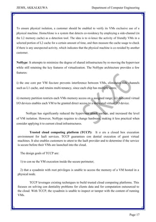 security in cloud computing | PDF