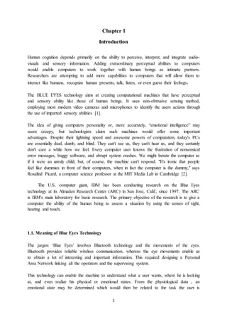 Seminar report on blue eyes | DOCX