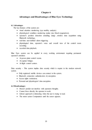 Seminar report on blue eyes | DOCX