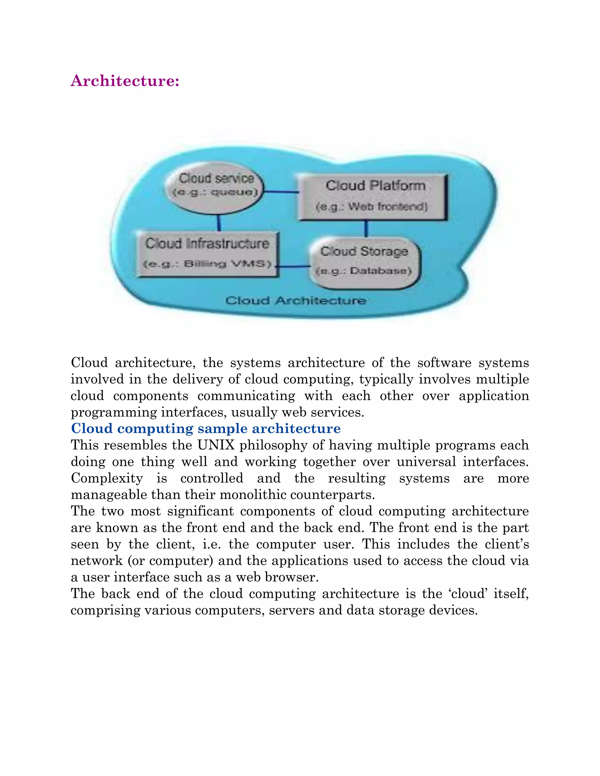 Seminar report on cloud computing | PDF