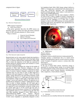 Seminar report on directed energy weapons | PDF