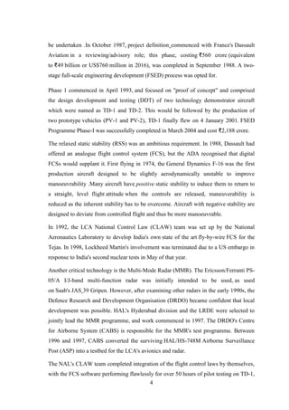 Seminar report on hal tejas(2) | PDF