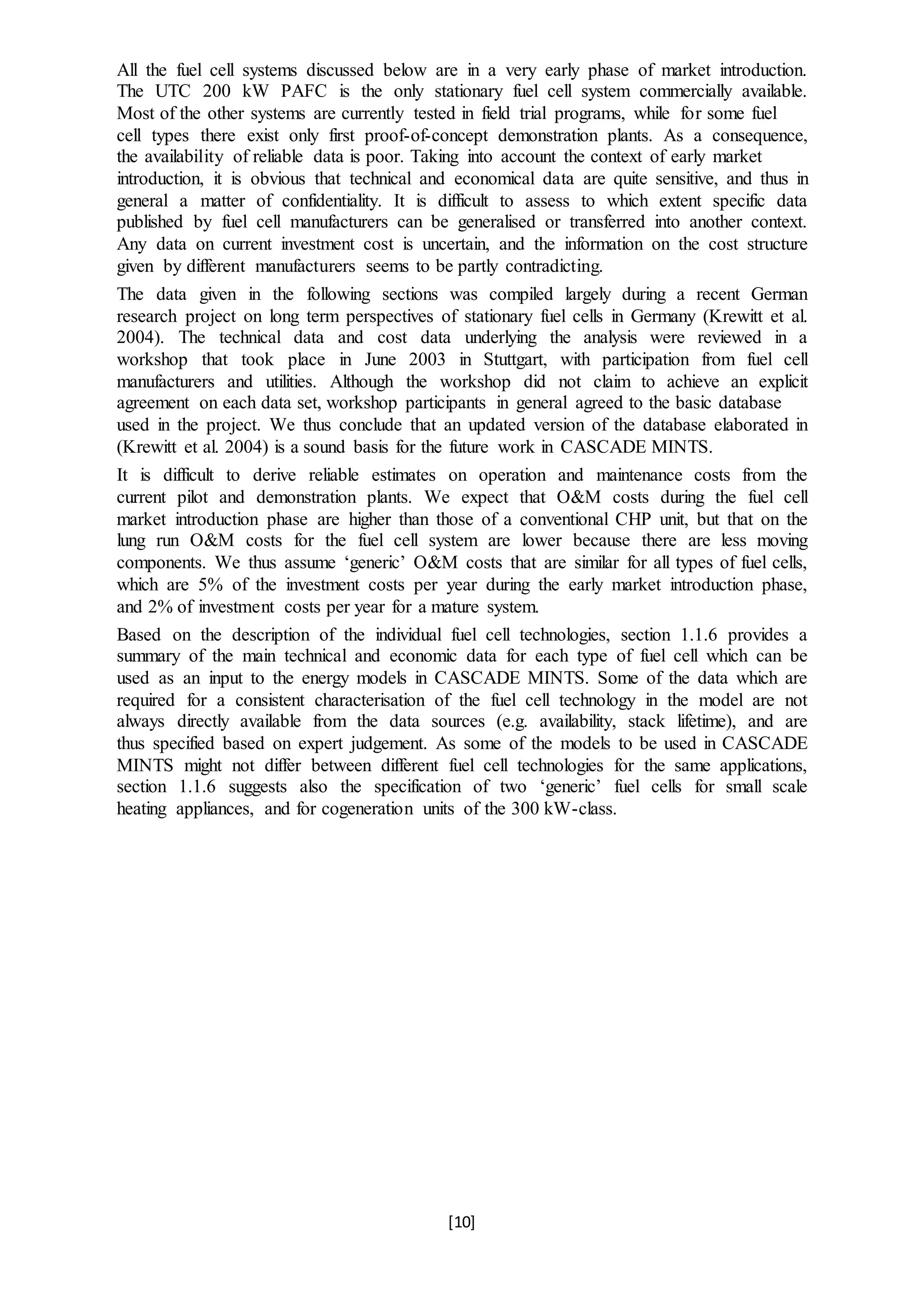 Seminar report on hydrogen fuel cell | DOCX