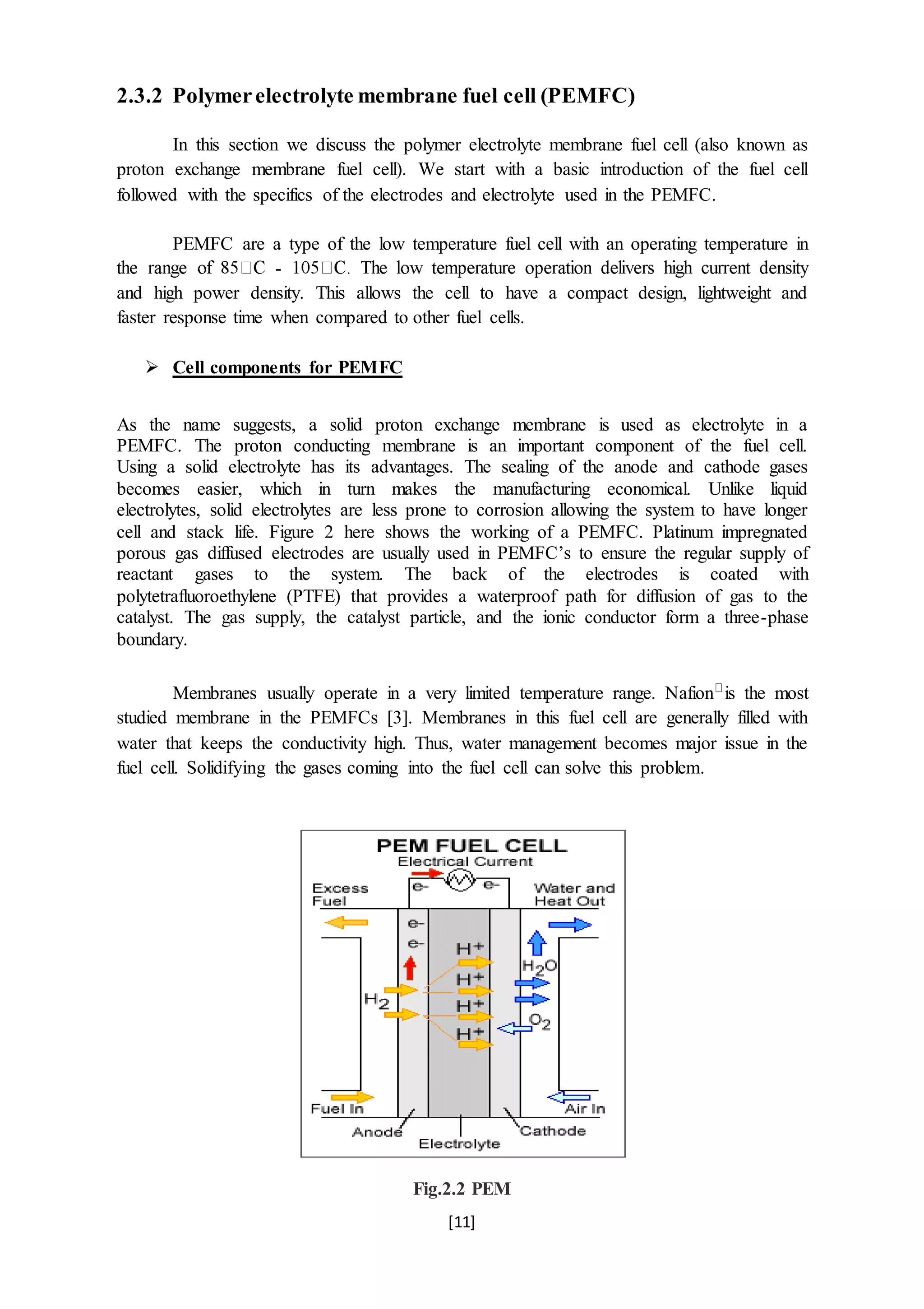 Seminar report on hydrogen fuel cell | DOCX
