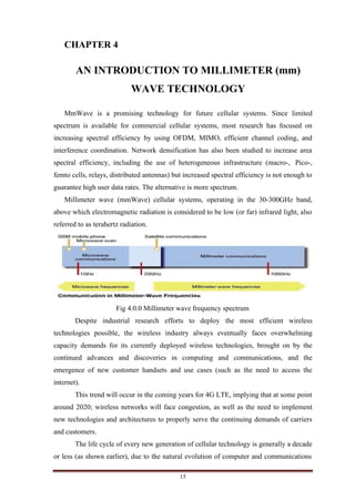 Seminar report on milimeter waves | PDF