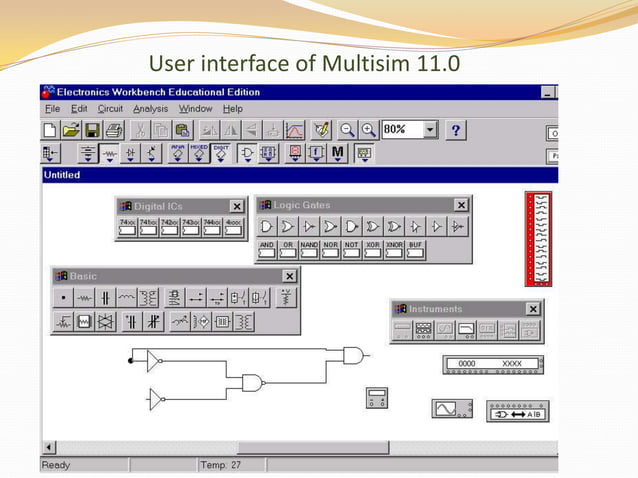 Seminar report on national instruments electronics workbench | PPTX