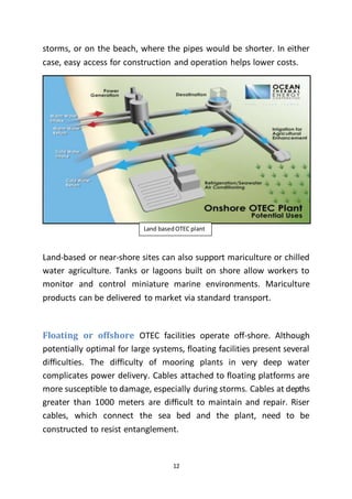 Seminar report on otec | PDF
