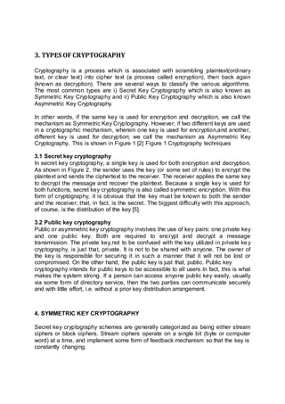 Seminar report on symmetric key | DOCX