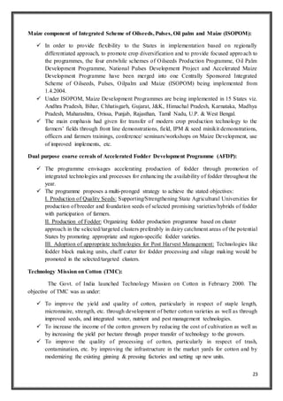 National Food Security Mission-Seminar | DOCX