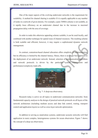 Underwater Wireless Communication”, | PDF