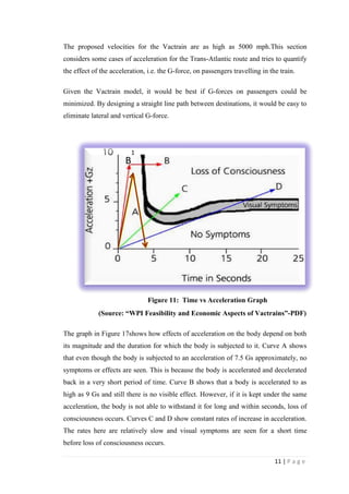 Seminar report on Vactrain | PDF