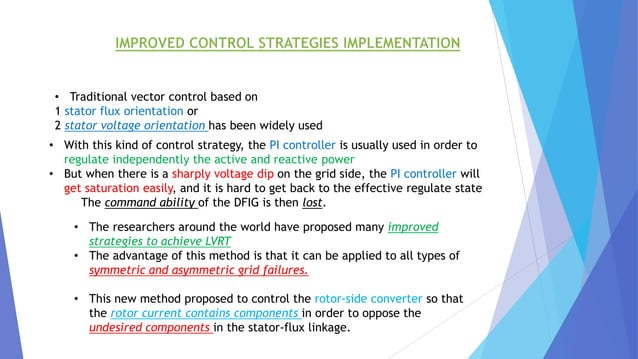 Improved Reactive Power Capability Of Grid Connected Doubly Fed