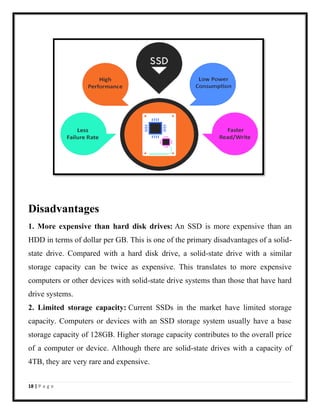 SSD Seminar Report | PDF