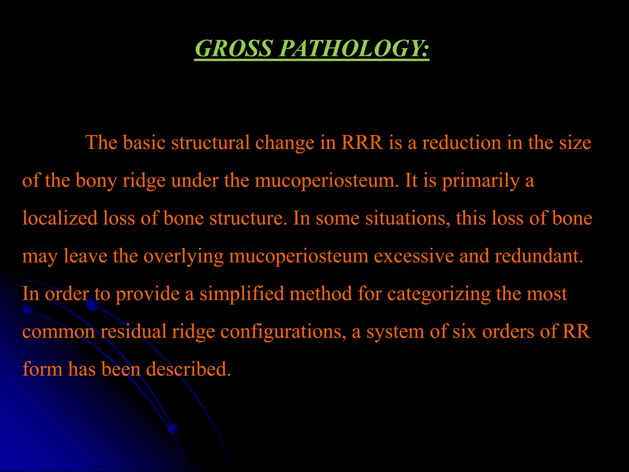 Seminar residual ridge resorption | PPTX