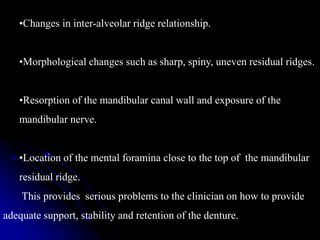 Seminar residual ridge resorption | PPTX